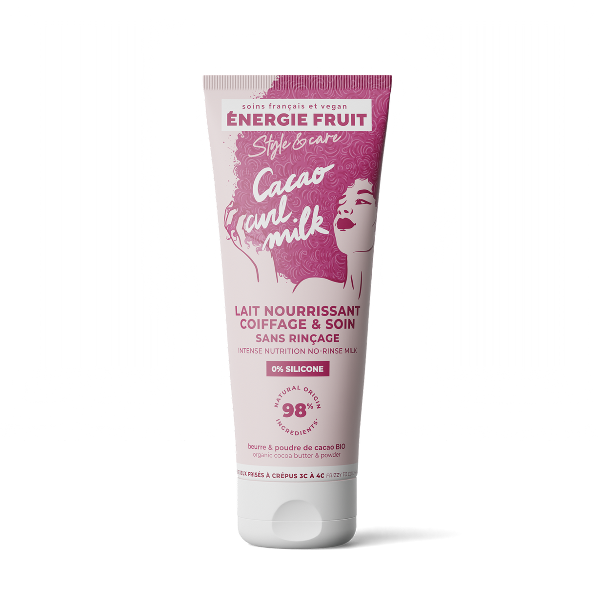 Nourishing curl styling milk - Curly to frizzy hair – Energie fruit